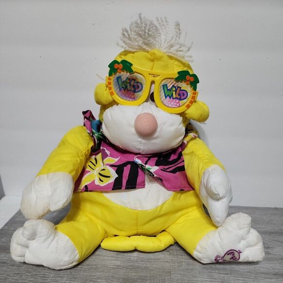 Fisher-Price | Toys | Vtg 987 Fisherprice Wild Puffalumps Yellow Monkey ...